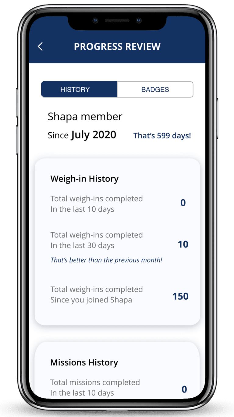 Numberless Scale | Receive 3 Months Free | Shapa