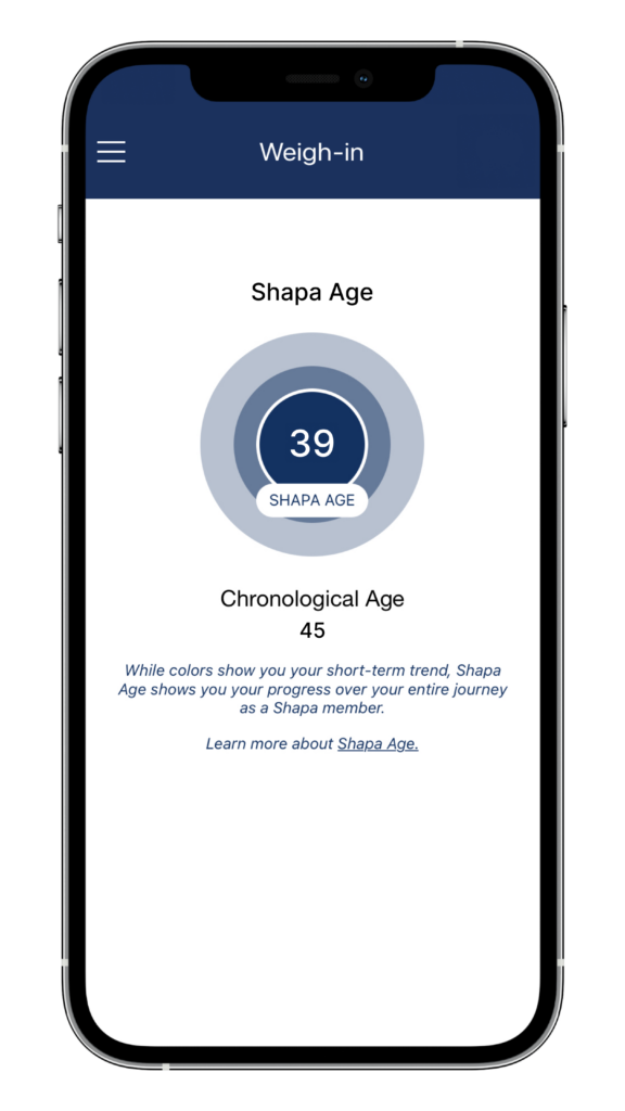 Numberless Scale | Receive 3 Months Free | Shapa